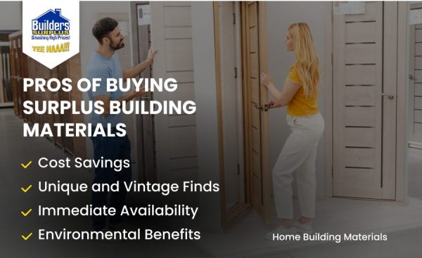 Should You Buy Surplus Building Materials? Pros and Cons Explained ...