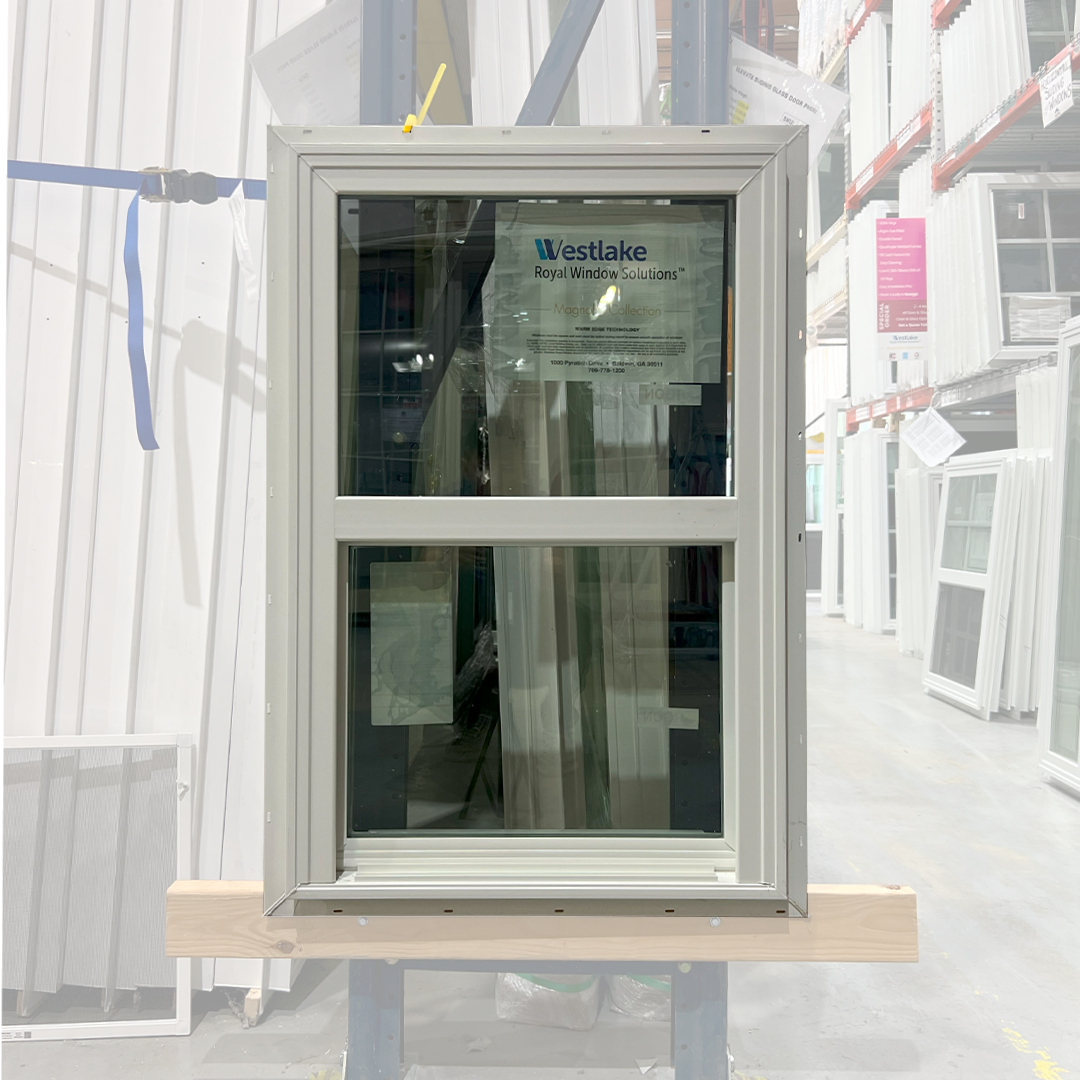 24x36 SINGLE HUNG WHITE VINYL WINDOW - Builders Surplus Yeehaa