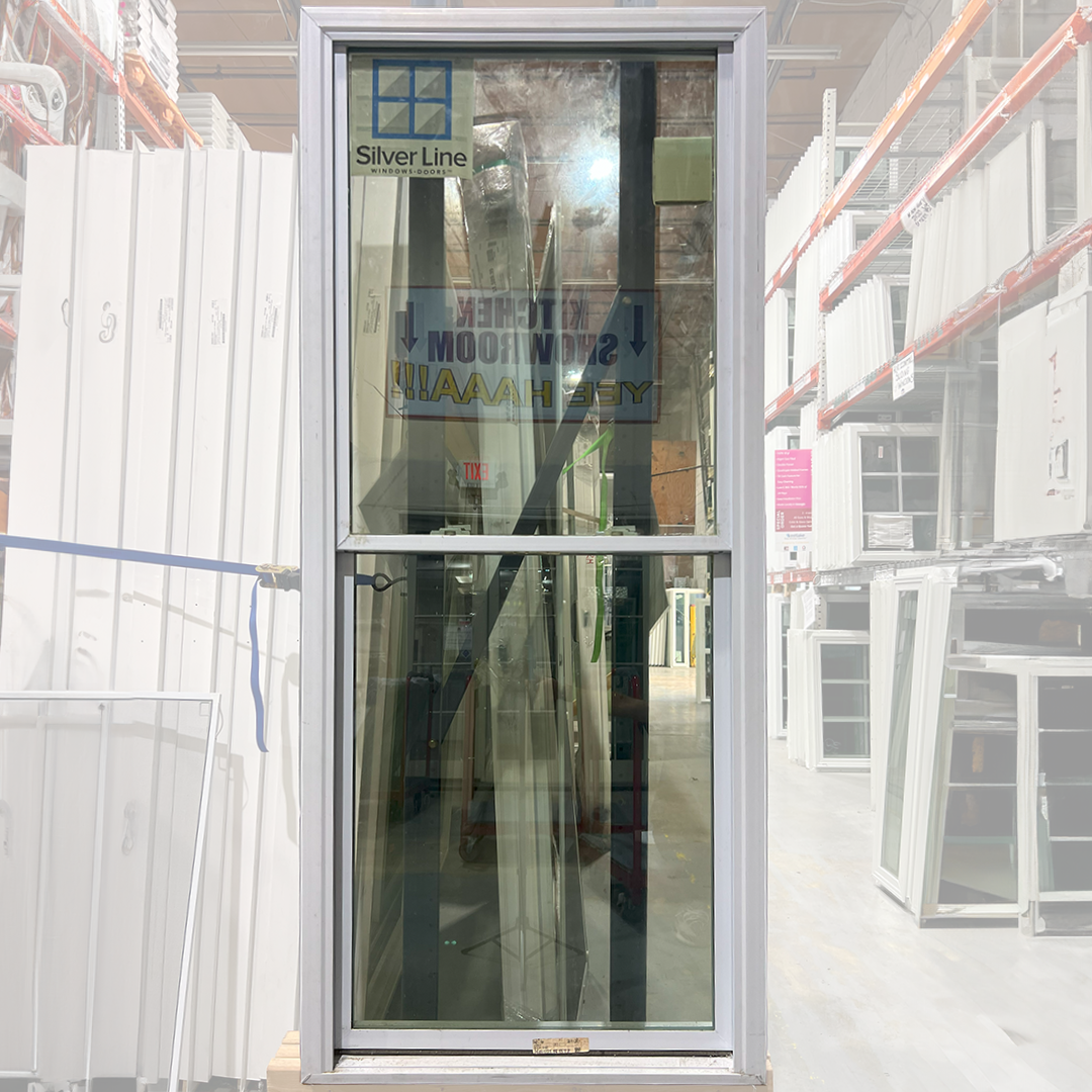 32x74 DOUBLE HUNG WHITE REPLACEMENT VINYL WINDOW - Builders Surplus Yeehaa