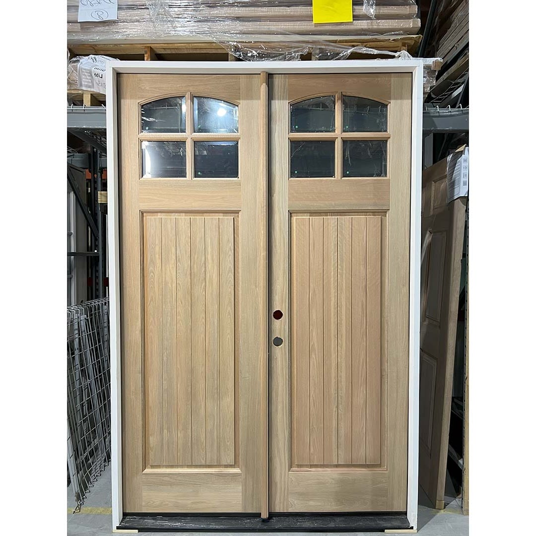 60x93 RIGHT HAND DOUBLE MAHOGANY HTC 40 - Builders Surplus Yeehaa